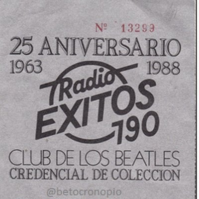 El Club de los Beatles por la radio en la Ciudad de México: una historia